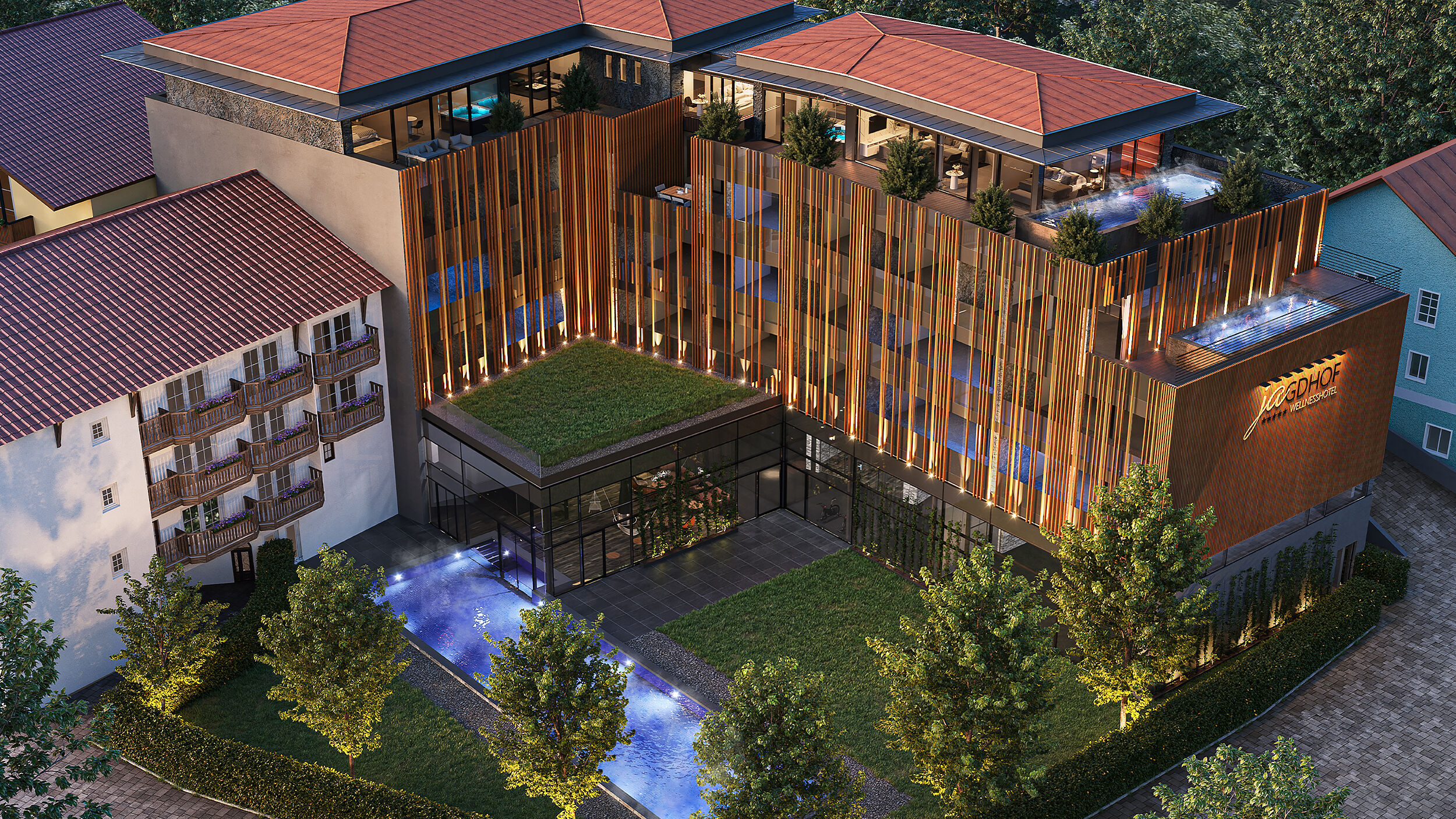 Neu im 5-Sterne Wellnesshotel Jagdhof ab Dezember 2021 Umbau Wissenswertes